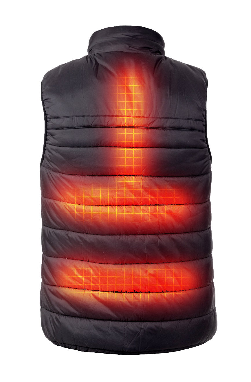 Padded Heated Bodywarmer Men - Dual Heating | USB – BERTSCHAT® [UK]